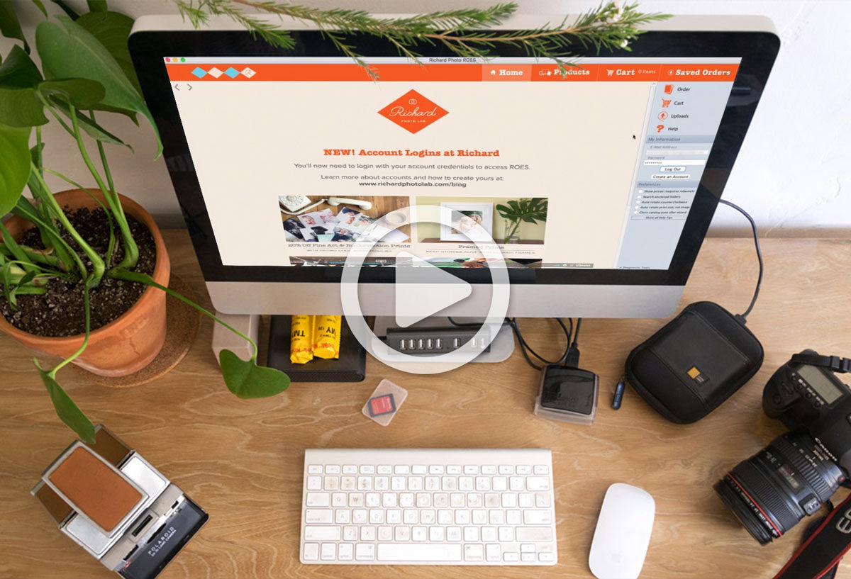 How to Use the ROES App – Richard Photo Lab